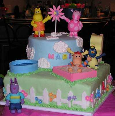 Modelos de tartas de Backyardigans - Imagui
